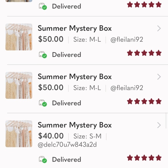 Free People | Other | Summer Mystery Box | Poshmark